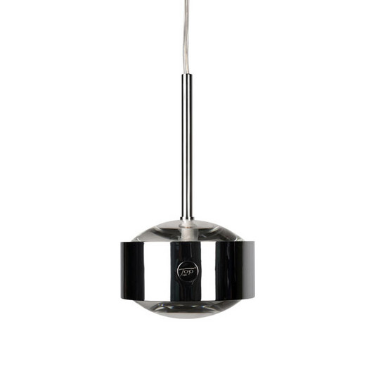 Puk Maxx Drop Solo pendant light, chrome | Lights.co.uk