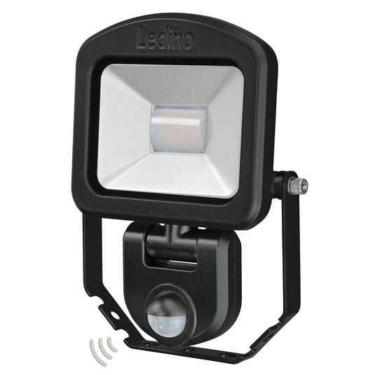 Charlottenburg spotlight sensor black 3,000 K 10 W | Lights.co.uk