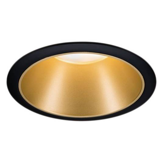 Paulmann Cole spotlight GU10 black/gold | Lights.co.uk