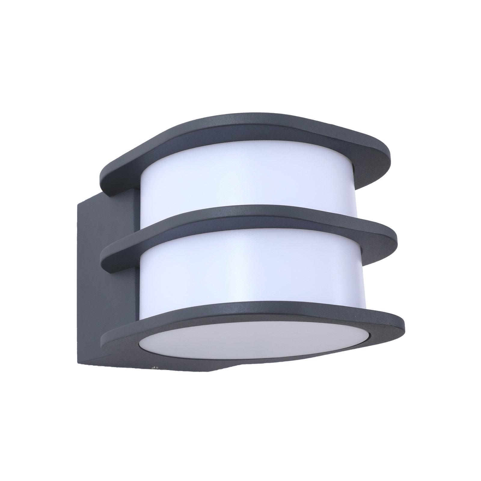 Lindby Smart Applique d'extérieur LED Fyra, ronde, CCT, RVB, Tuya ...