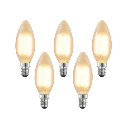 Żarówka świeca LED Arcchio E14, 4 W, 2700 K, ściemniana, zestaw 5 szt ...