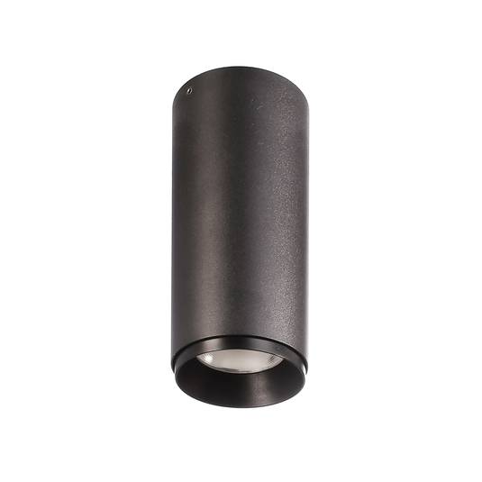 Plafonnier LED Lucea 10 W noir | Luminaire.fr