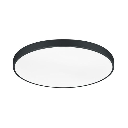 Plafonnier LED Waco, CCT, Ø 75 cm, noir mat | Luminaire.fr