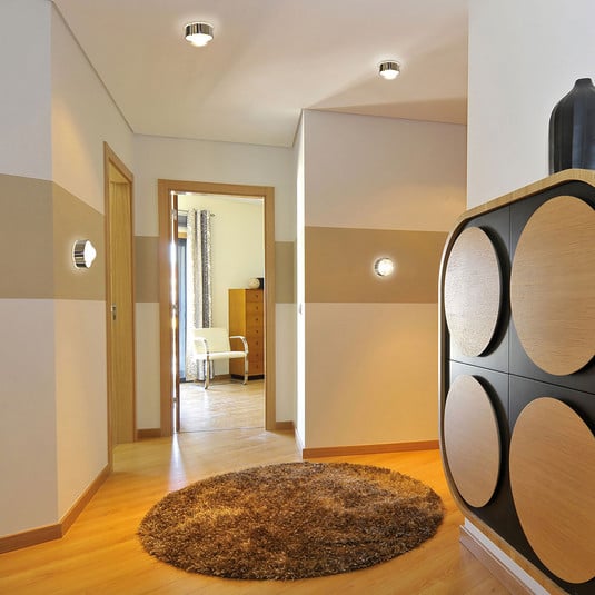 Puk One 2 ceiling light, chrome, G9 | Lights.co.uk