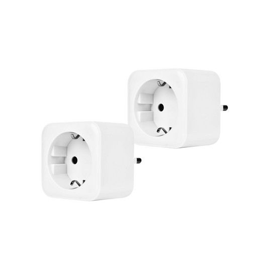 Prios Smart Steckdose Kianna, Tuya, Leistungsmessung, 2er | Lampenwelt.at