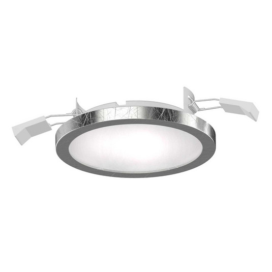 Lightme Aqua LED downlight Ø 11.2 cm silver | Lights.co.uk