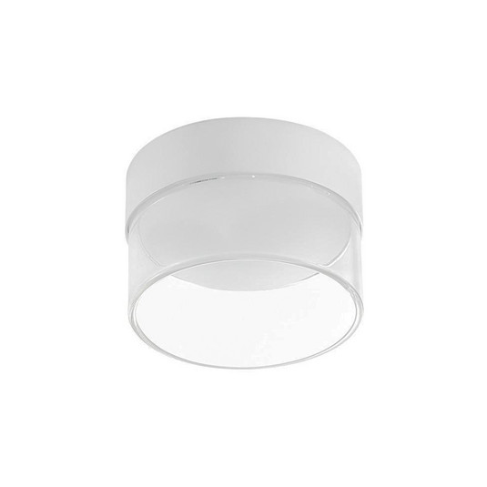 Crumb LED ceiling light, white, Ø 10.4 cm, iron, glass | Lights.co.uk