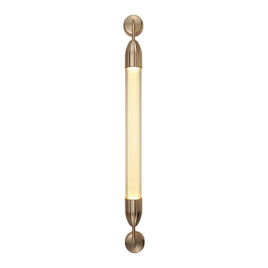 UMAGE Lemon Squeeze wall light, 1-bulb, L 94 cm, brass | Lights.co.uk