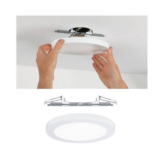 Paulmann Cover it LED recessed panel 4,000K 22.5cm | Lights.co.uk