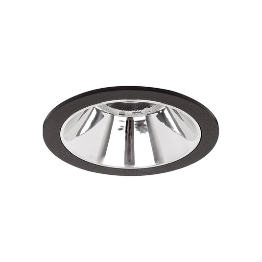 BRUMBERG Apollo Mini, smooth reflector, round, 4,000 K black | Lights.co.uk