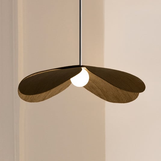 UMAGE Forget Me Not medium pendant lamp, 1-bulb, dark oak | Lights.co.uk