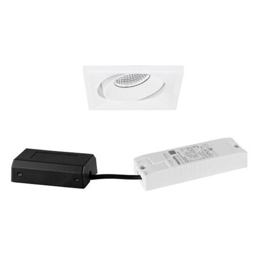 BRUMBERG BB38 recessed DALI junction box white | Lights.co.uk