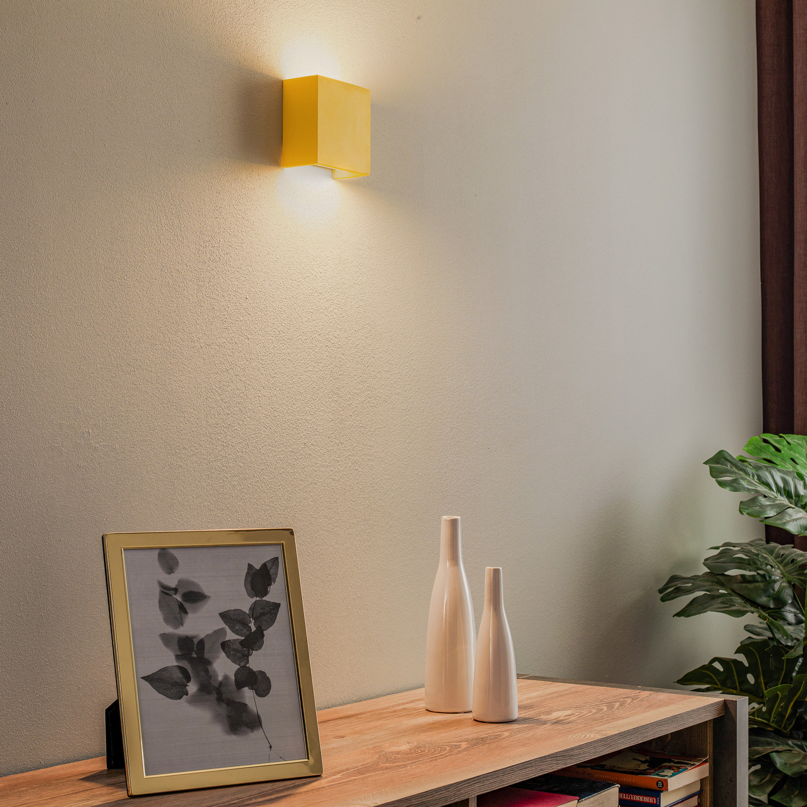 Applique Murale LED Gianto Up down Jaune Luminaire fr Applique Murale LED Gianto Up down Jaune Luminaire fr