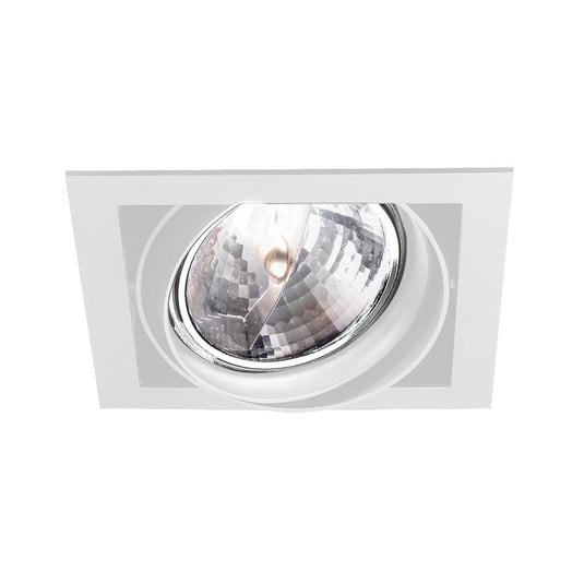EGG DLS recessed light Frame 150, 1-bulb, white, low-voltage | Lights.co.uk