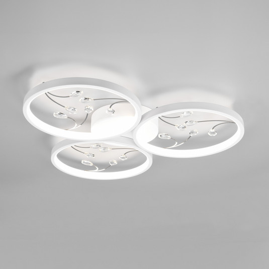 Groovy LED ceiling lamp, 3-bulb | Lights.co.uk