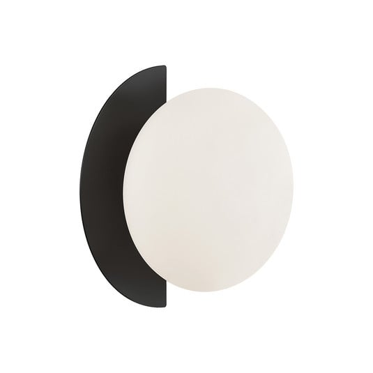 Darcy wall light, black | Lights.ie