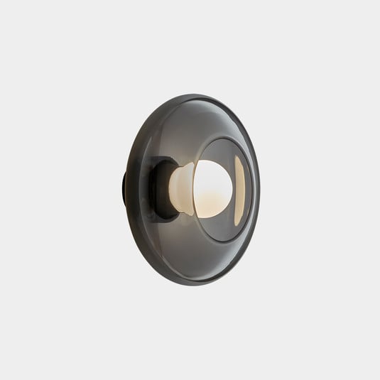 LEDS-C4 Trip Glass wall light smoke grey | Lights.co.uk