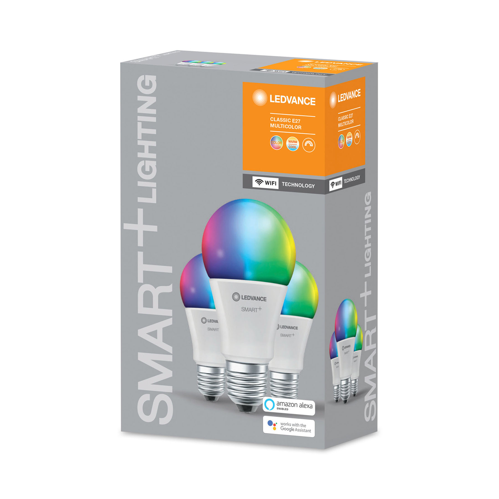 LEDVANCE SMART+ WiFi E27 9W Classic RGBW 3er | Lampenwelt.de