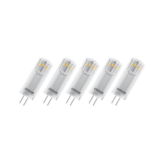 OSRAM Base PIN LED bi-pin bulb G4 1.8W 200lm 5-pack | Lights.ie