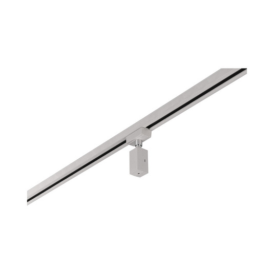 Pendant adapter for DUOline track, titanium | Lights.co.uk