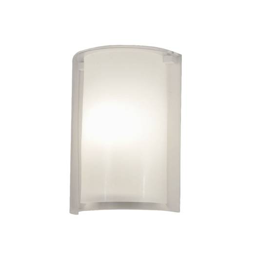 Maribel wall light, white/transparent, glass, acrylic | Lights.co.uk