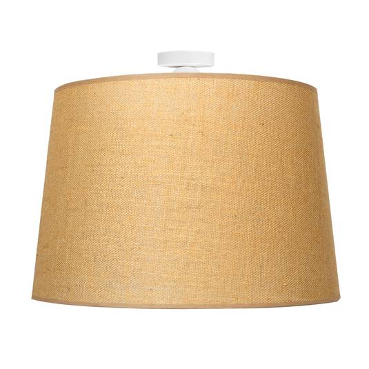 Jute ceiling light, natural brown, Ø 40 cm | Lights.co.uk