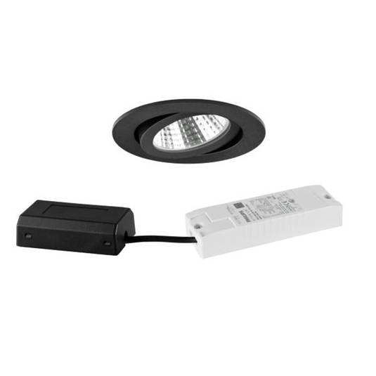 BRUMBERG BB03 recessed DALI junction box black | Lights.co.uk
