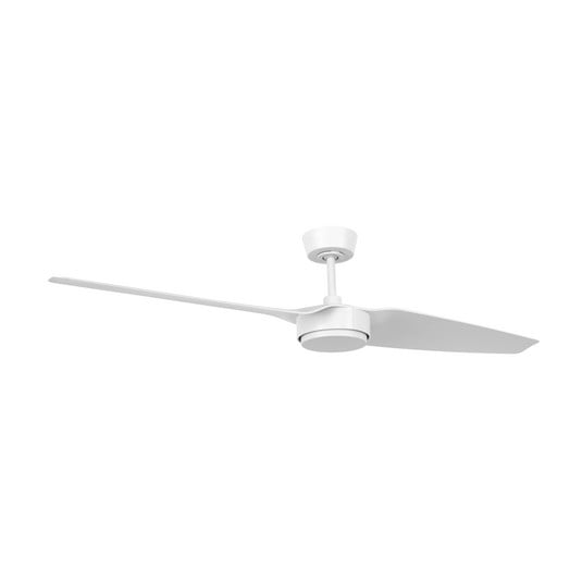 Ceiling fan Condor white DC quiet Ø 137 cm Remote control | Lights.co.uk