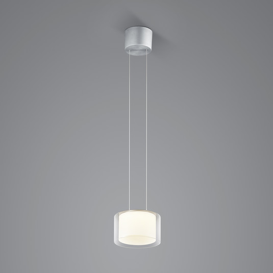 BANKAMP Grand Clear LED-Hängeleuchte, 1fl, Ø 20 cm | Lampenwelt.de