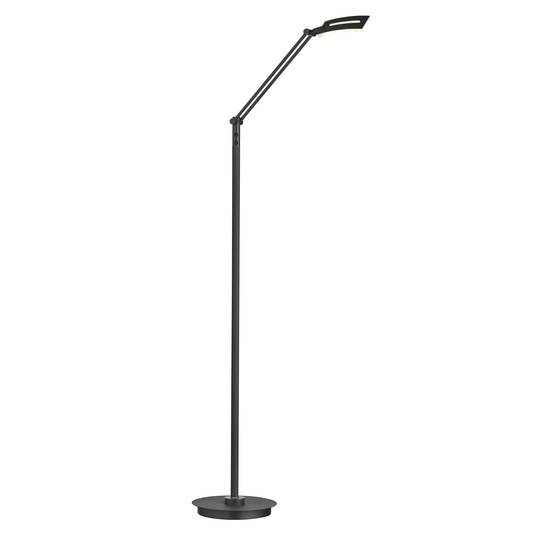 Evolo LED arc lamp CCT, black | Lights.co.uk