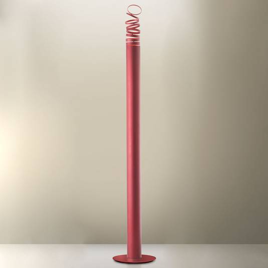 Artemide Decomposé LED floor lamp red | Lights.co.uk