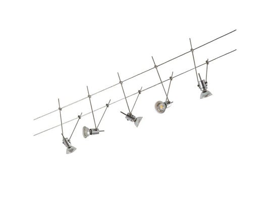 Marno 5 Wire Spot/Taklampe Chrome/Silver - Lindby | Kjøp her