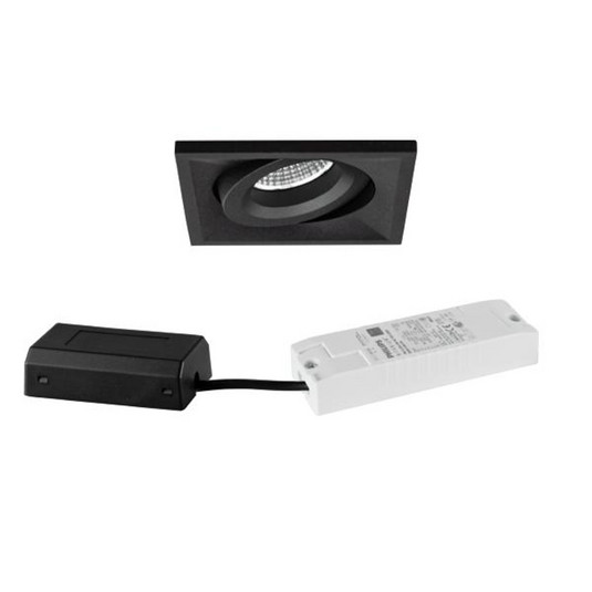 BRUMBERG BB37 recessed DALI junction box black | Lights.co.uk