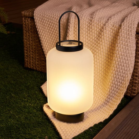 Pauleen mobile lantern Glow, timer function, IP44 | Lights.co.uk