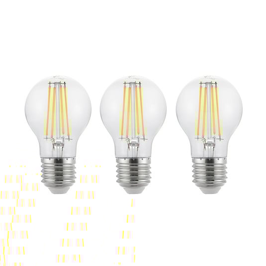 LED-Lampe E27 A60 6,5W 827 3-Step-Dimmer 3er-Set | Lampenwelt.ch