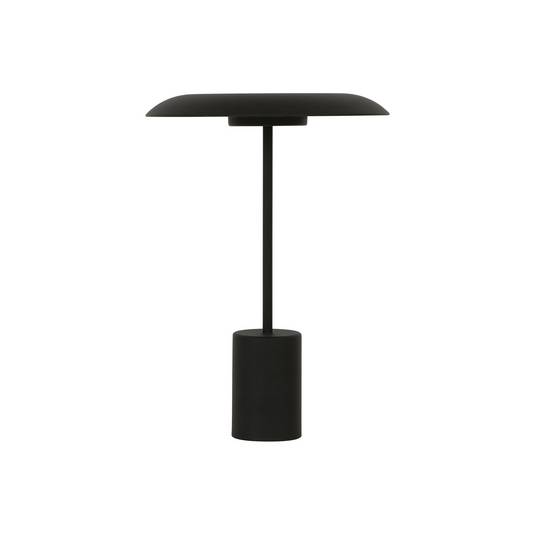 Beacon lampe de table LED Smith, noir, métal, port USB | Luminaire.fr