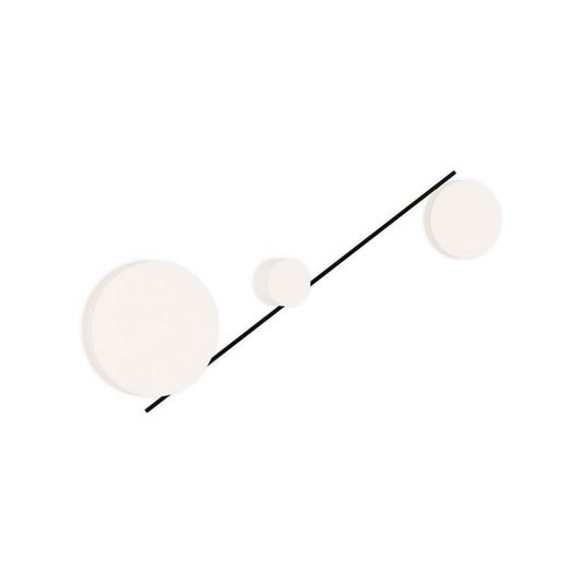 LEDS-C4 Plafón LED Spark Triplex, CCT, DALI, negro | Lampara.es