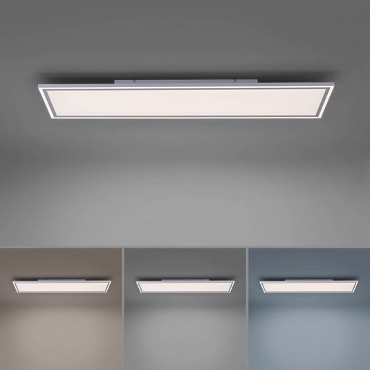 Edging LED panel, tunable white, 121x31 cm | Lights.ie