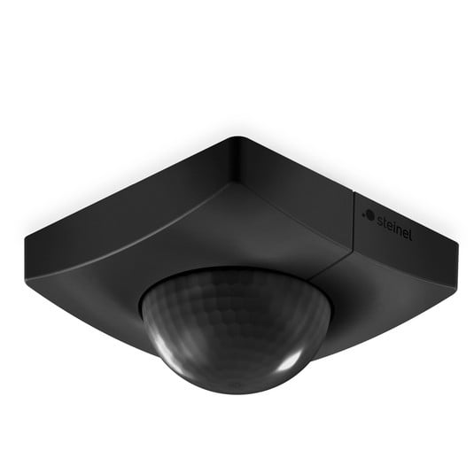 STEINEL IS 3360 40m COM1 flush-mounted sensor black angular | Lights.co.uk