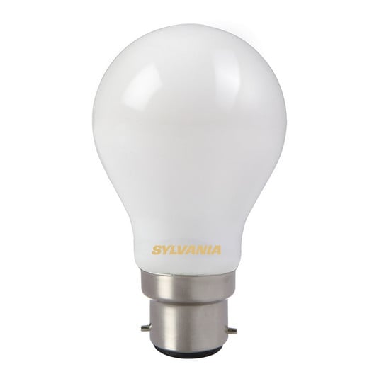 LED bulb, B22, 7 W, 827, satinised, not dimmable | Lights.ie