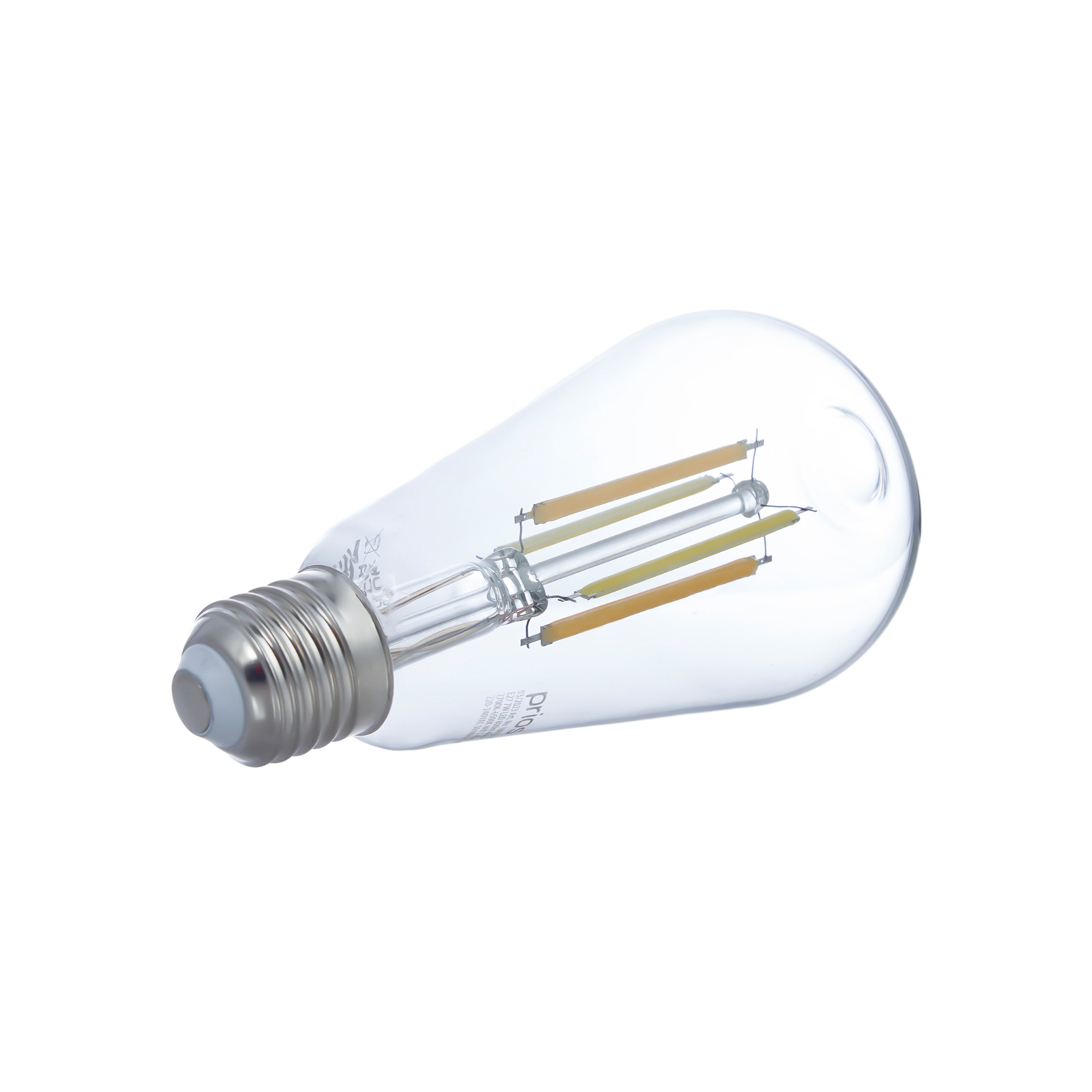 Prios LED-Filamentlampe E27 ST64 7W WLAN klar 2er | Lampenwelt.ch Prios LED-Filamentlampe E27 ST64 7W WLAN klar 2er | Lampenwelt.ch