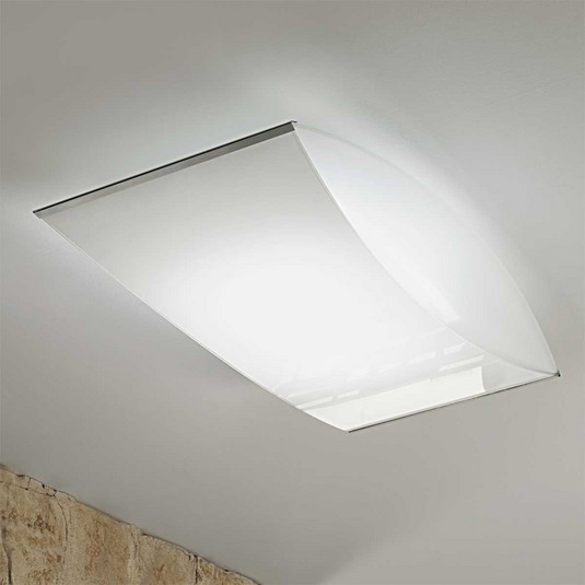 Curved ceiling light POEMA 9130 | Lights.co.uk