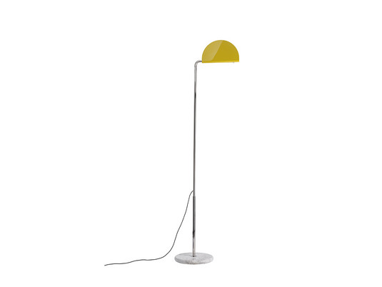 Mezzaluna Stehleuchte White Marble/Yellow - DCW | Online bestellen