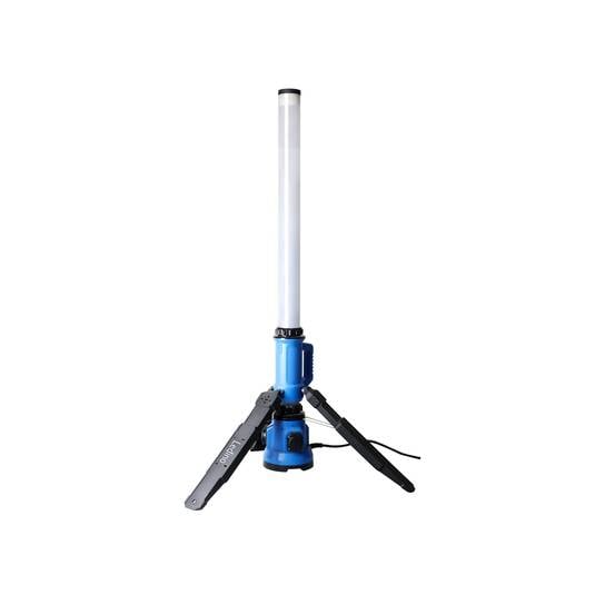 Palo luminoso LED Rath 360° blu/nero 6.500K 90 W | Lampade.it