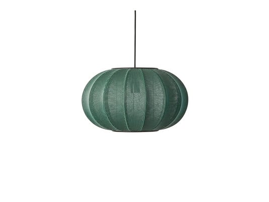 Knit-Wit 45 Oval Taklampa Tweed Green - Made by Hand | Köp online