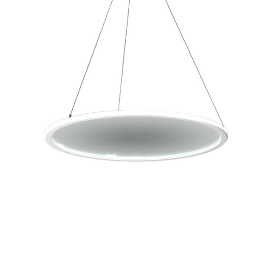 RZB Sidelite Eco pendant light Ø 58cm clear 4,000 K | Lights.co.uk