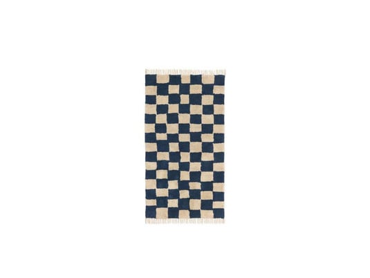 Mara Washable Matta Deep Blue/Warm Sand - Ferm Living | Köp online
