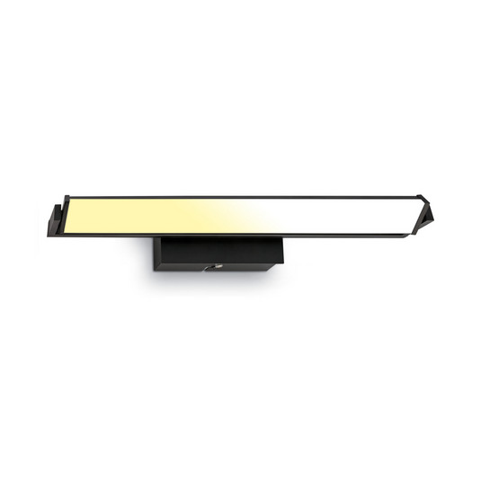 LED wall light Udonga, swivelling, CCT, dimmable, black | Lights.co.uk