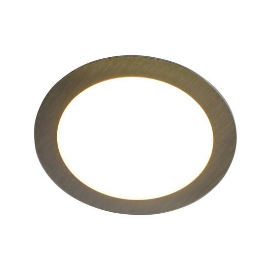 FAR 68 recessed LED furniture light, set of 3, steel 4W | Lights.co.uk