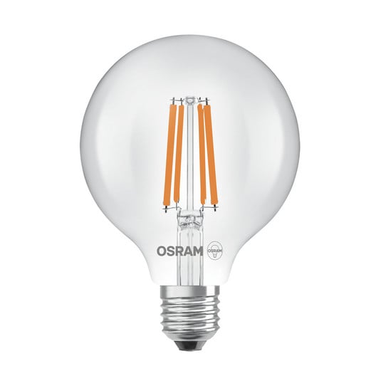 OSRAM LED bulb Globe G95 E27 5W filament LED bulb 2,700K | Lights.ie